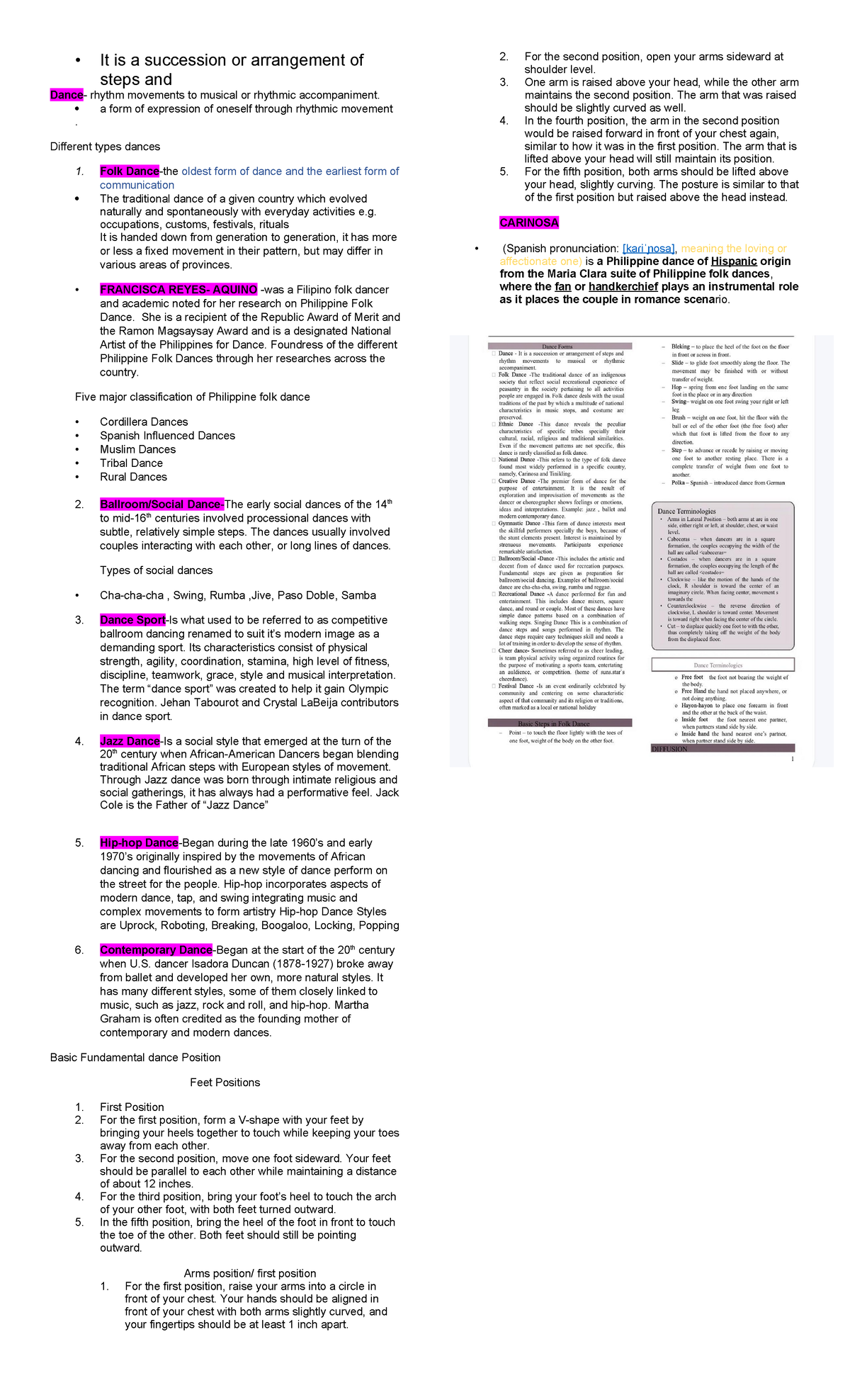 Pathfit-3- Reviewer - Prelims - • It is a succession or arrangement of ...