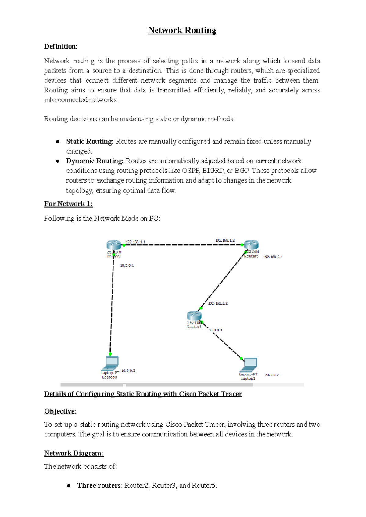 Network Routing - Network Routing Definition: Network routing is the ...