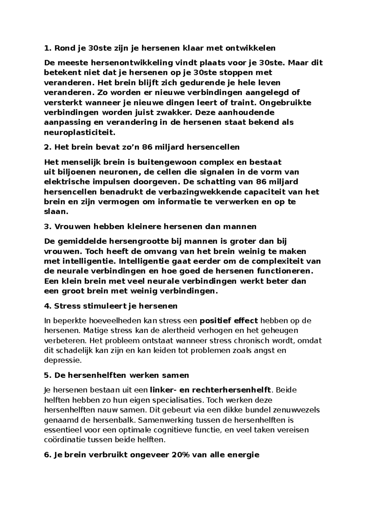 Weetjes over het Menselijk Lichaam: Fascinerende Feiten en ...