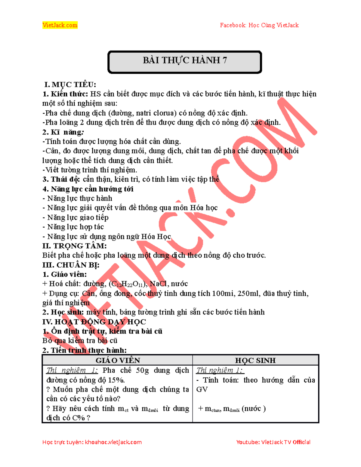 Bai 45 bai thuc hanh 7 - adv - VietJack Facebook: Học Cùng VietJack I ...