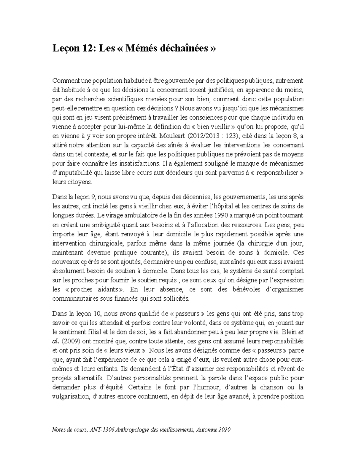 Le%C3%A7on 12 - Les %C2%AB M%C3%A9m%C3%A9s d%C3%A9cha%C3%AEn%C3%A9es ...