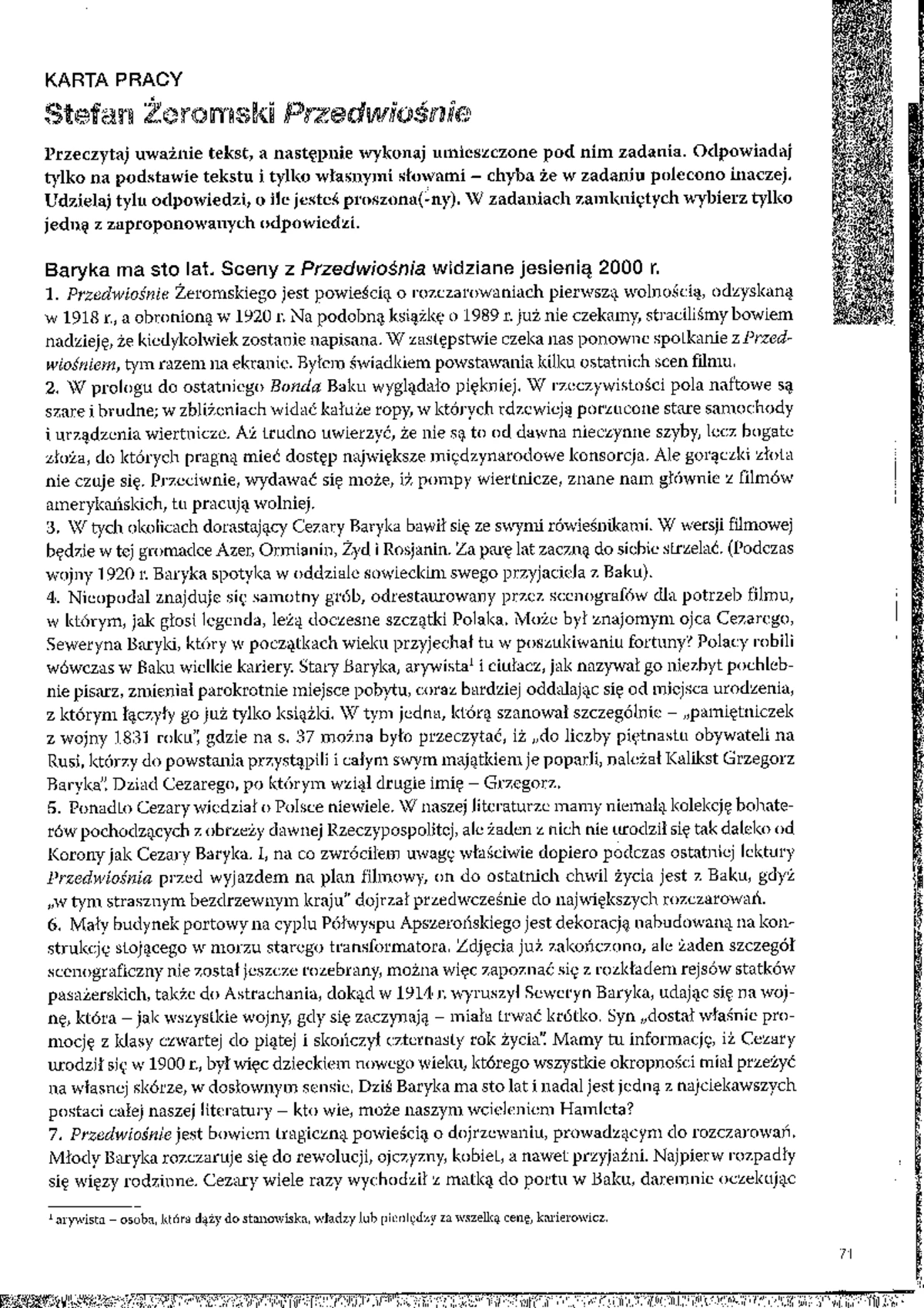 698631210 Test ze znajomości „Pinokia” - Pytania i odpowiedzi - Studocu