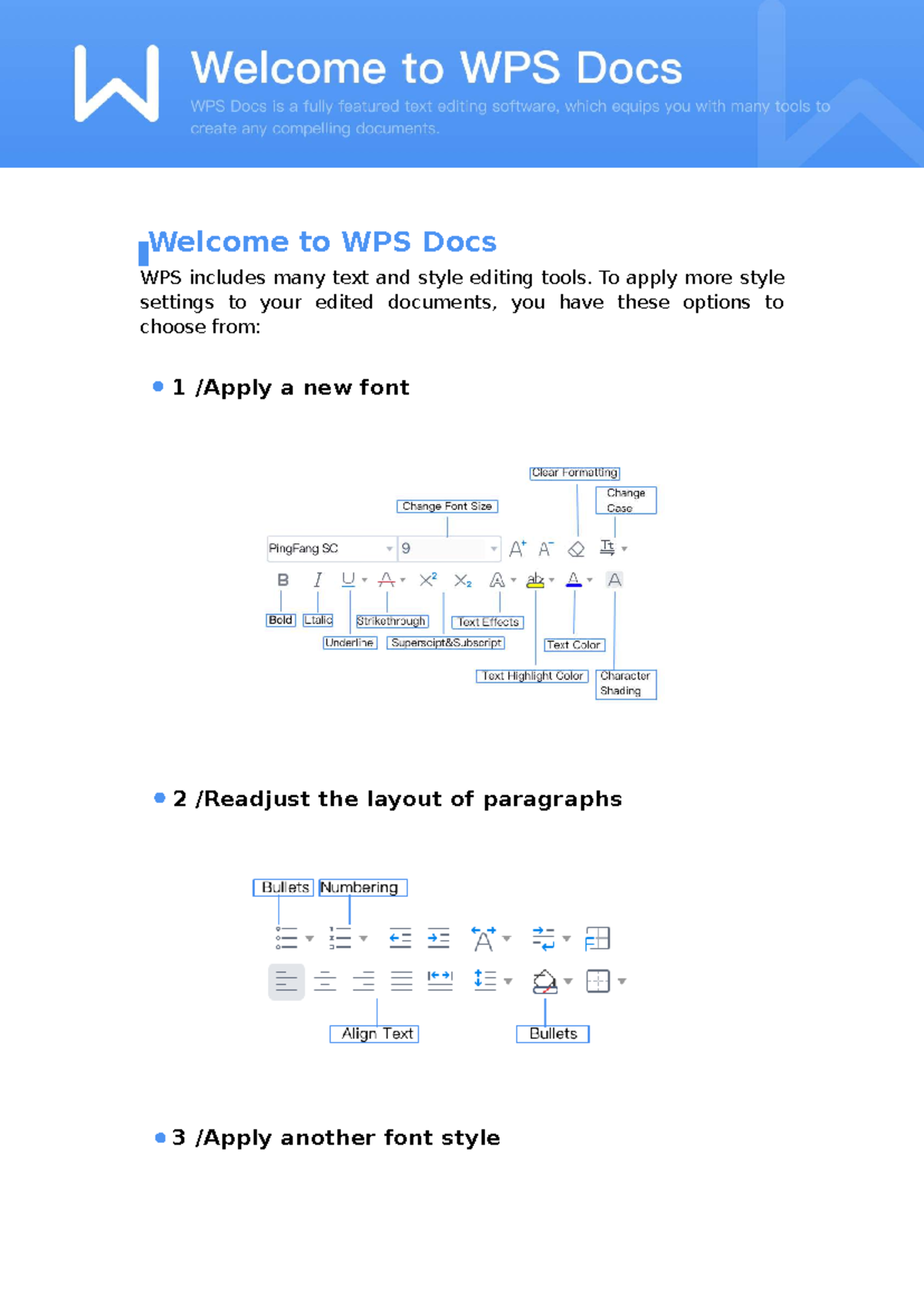 WPS Docs (Quick Start Guide): Essential Editing Tools & Tips - Studocu