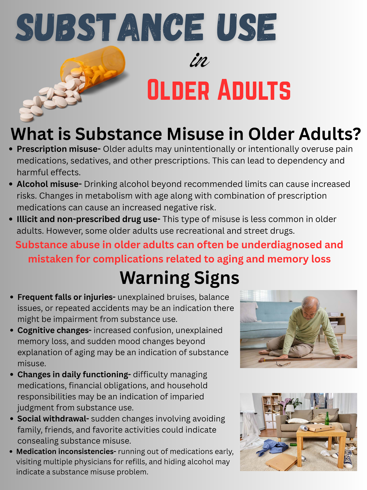 SUBSTANCE USE IN OLDER ADULTS: UNDERSTANDING MISUSE AND RISKS - Studocu