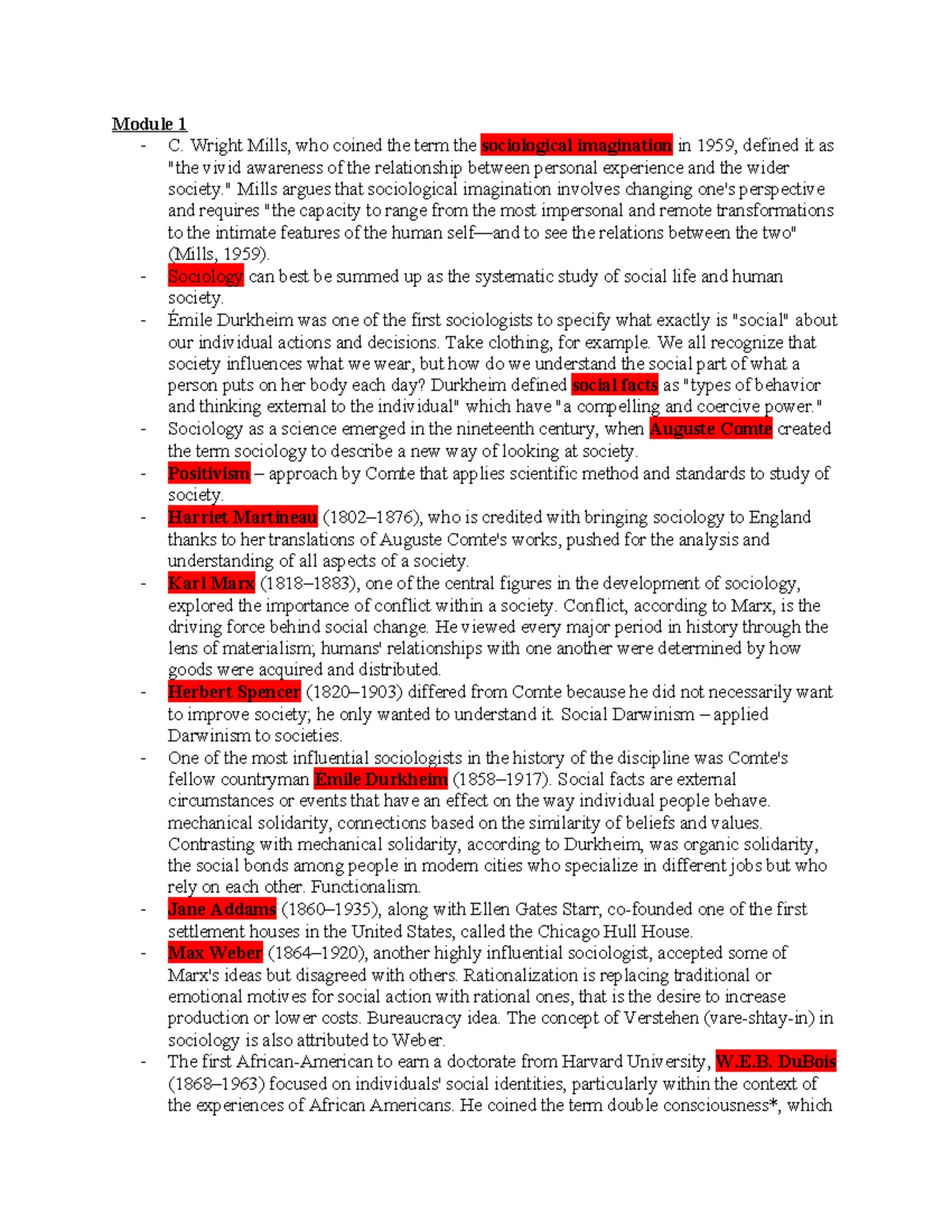 C273 Study Guide: Key Concepts in Introduction to Sociology - Studocu