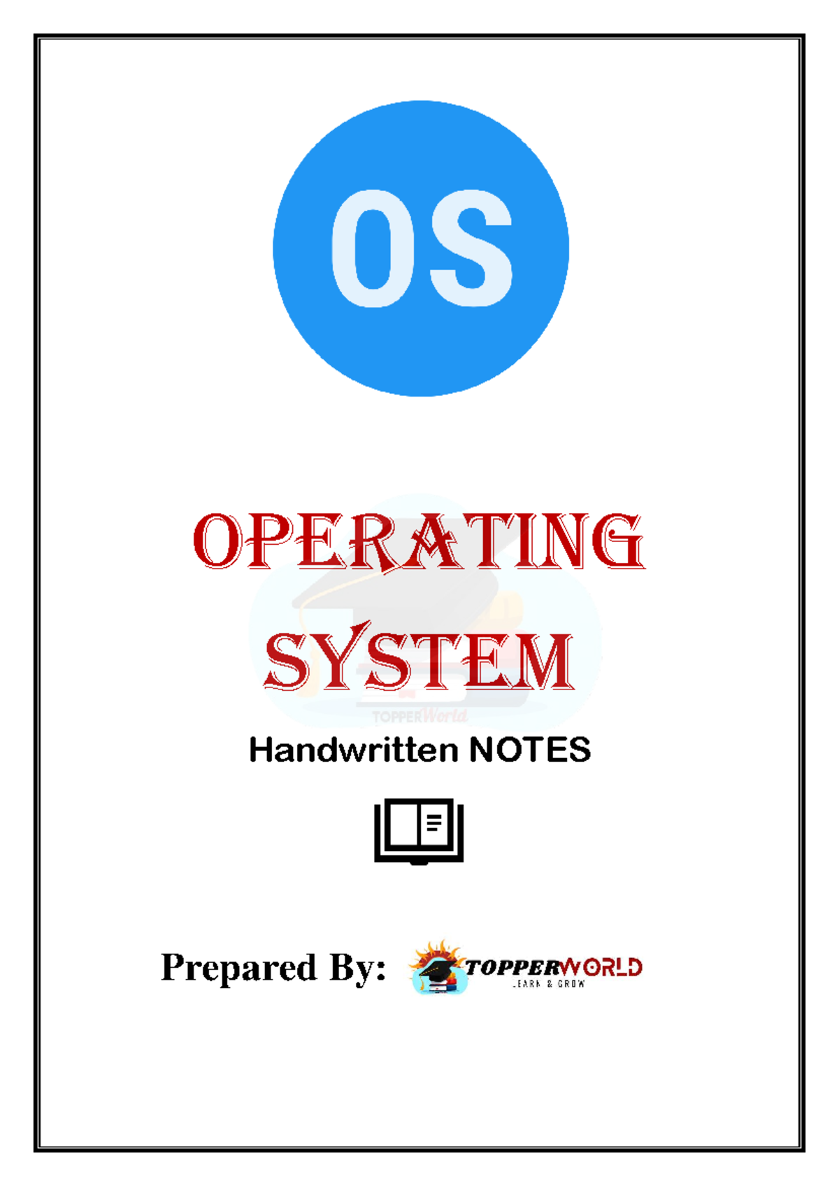 OS 05: Comprehensive Handwritten Notes on Operating Systems - Studocu