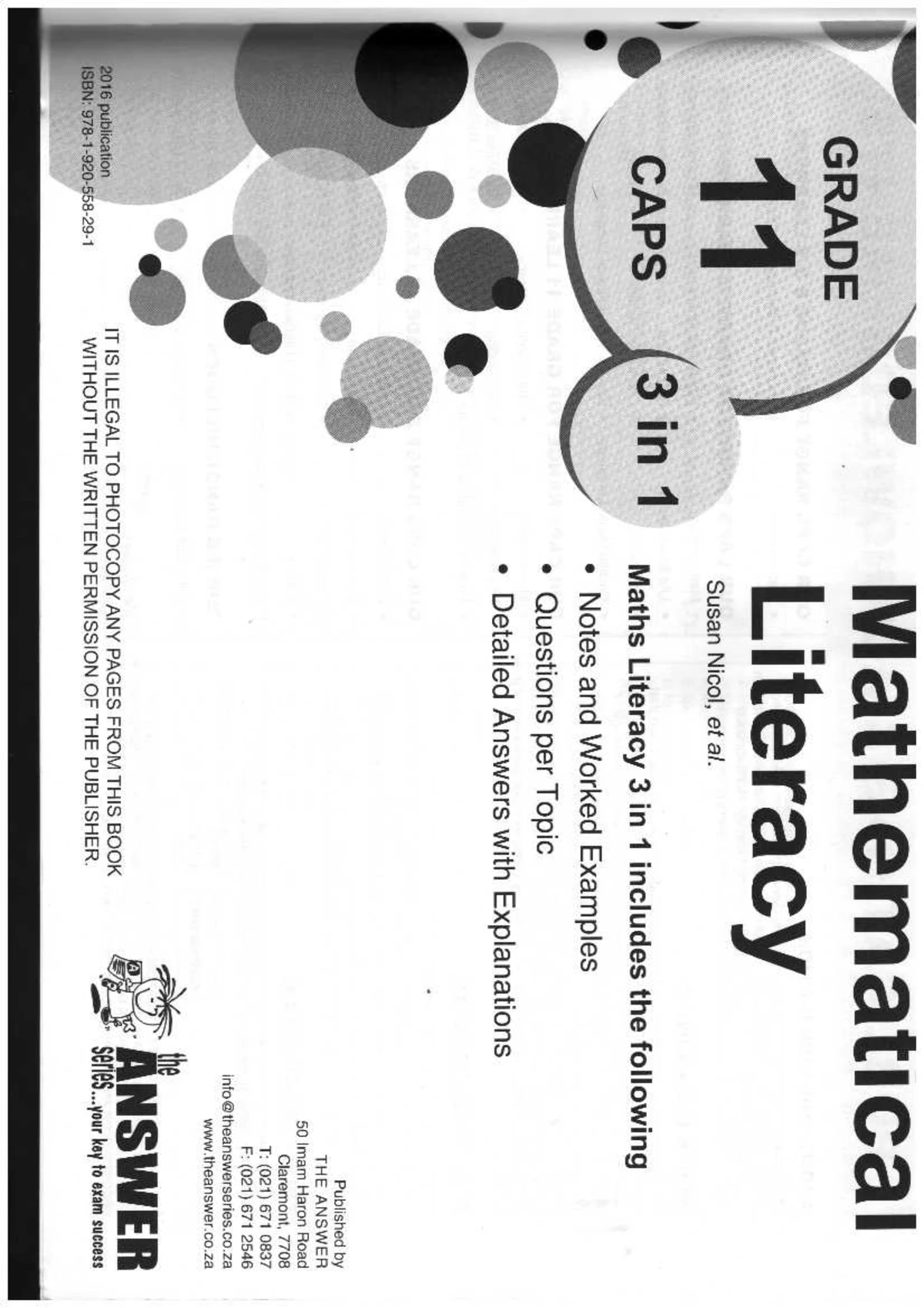 Grade 11 Mathematical Literacy P - June Exam Paper 1 (2024) - Studocu