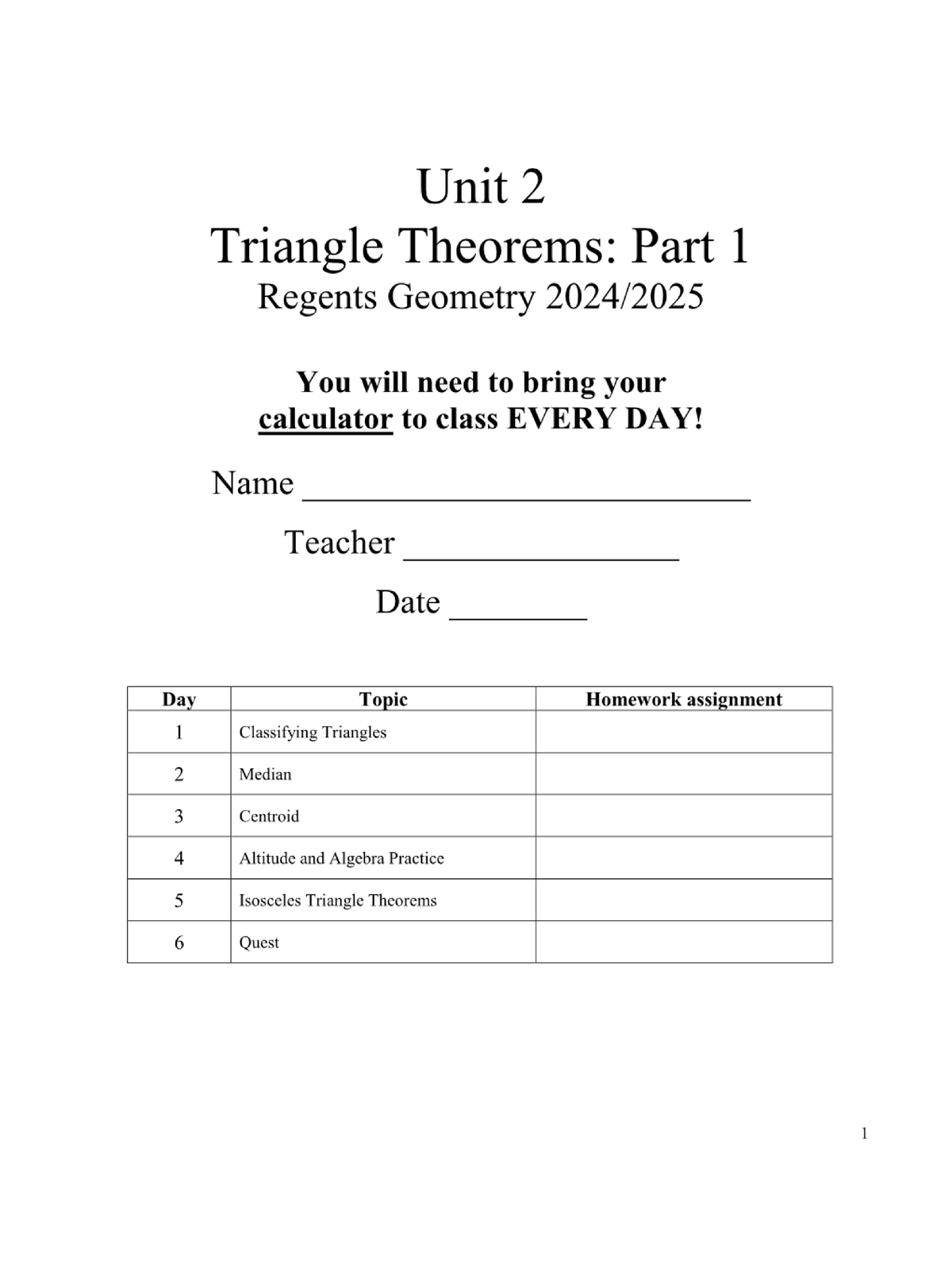 Unit 2 Triangle Theorems 2024 Part 1 Answer Key - youtube/watch?v ...