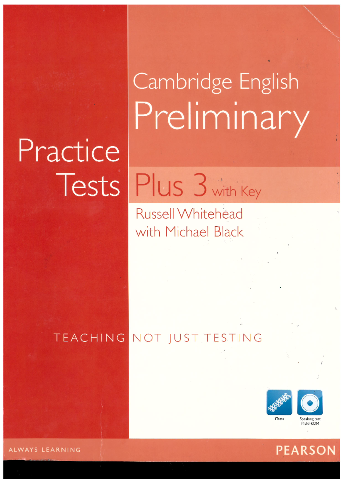 Cambridge English Preliminary PET Practice Test Plus 3 Review Guide ...