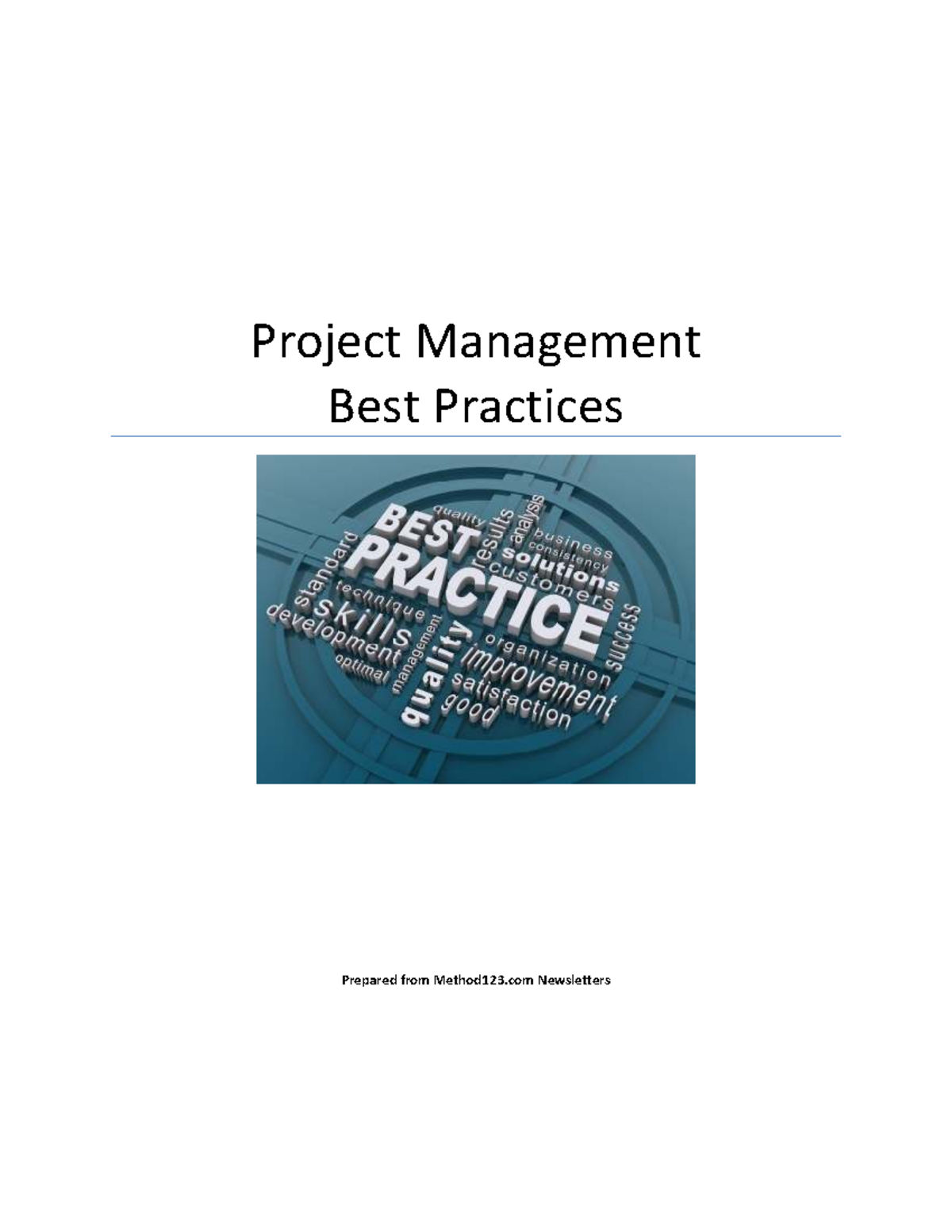 Project Management Best Practices: A Comprehensive Guide - Studocu