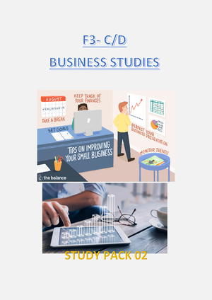 Caie igcse business studies 0450 theory v1 - ZNOTES SUMMARIZED NOTES ON ...