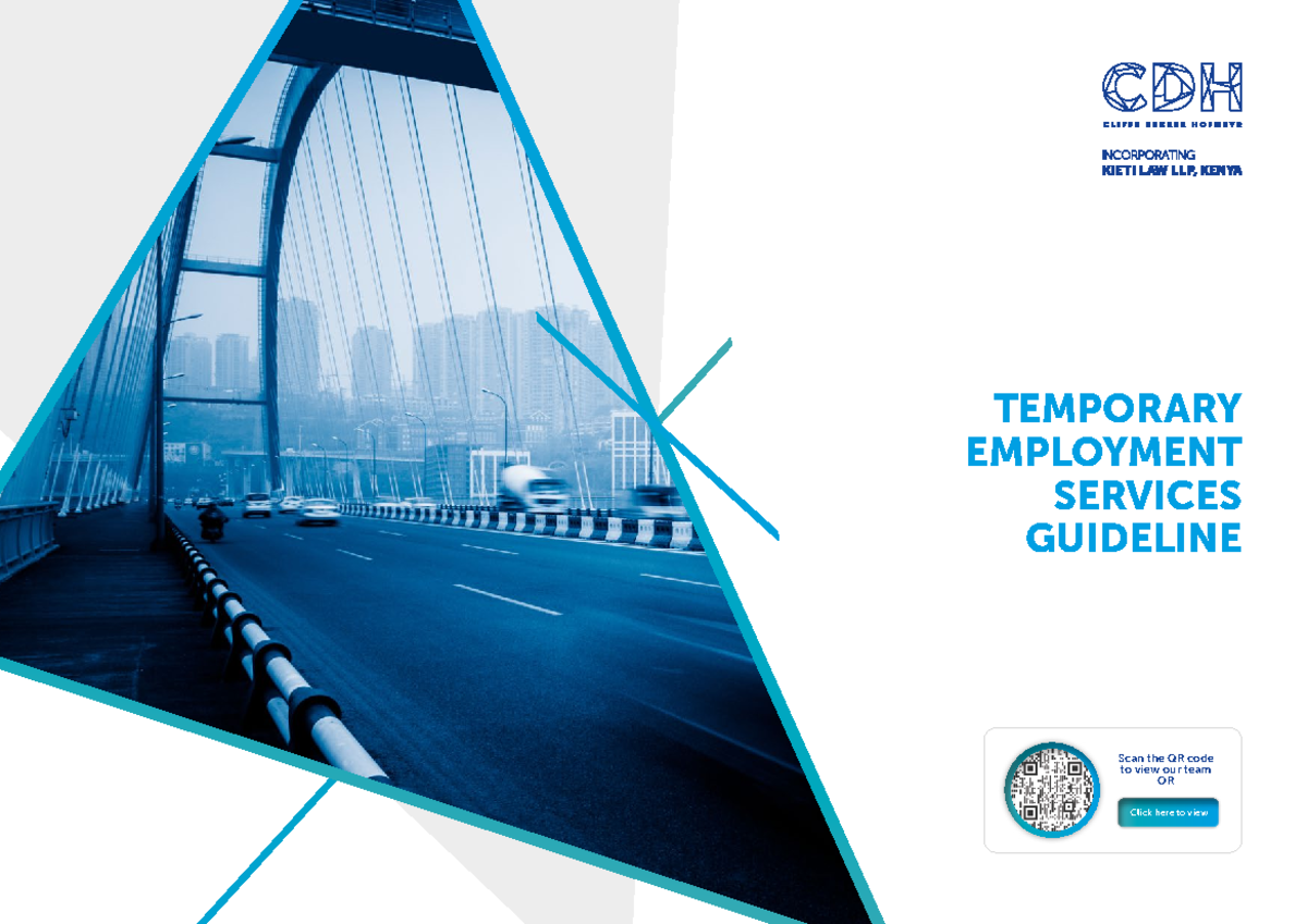 Employment Law: Guidelines for Temporary Employment Services (TES ...