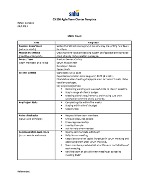 CS 465 Mile Stone One - Travlr Getaways Web Application CS 465 Project Software Design Document ...