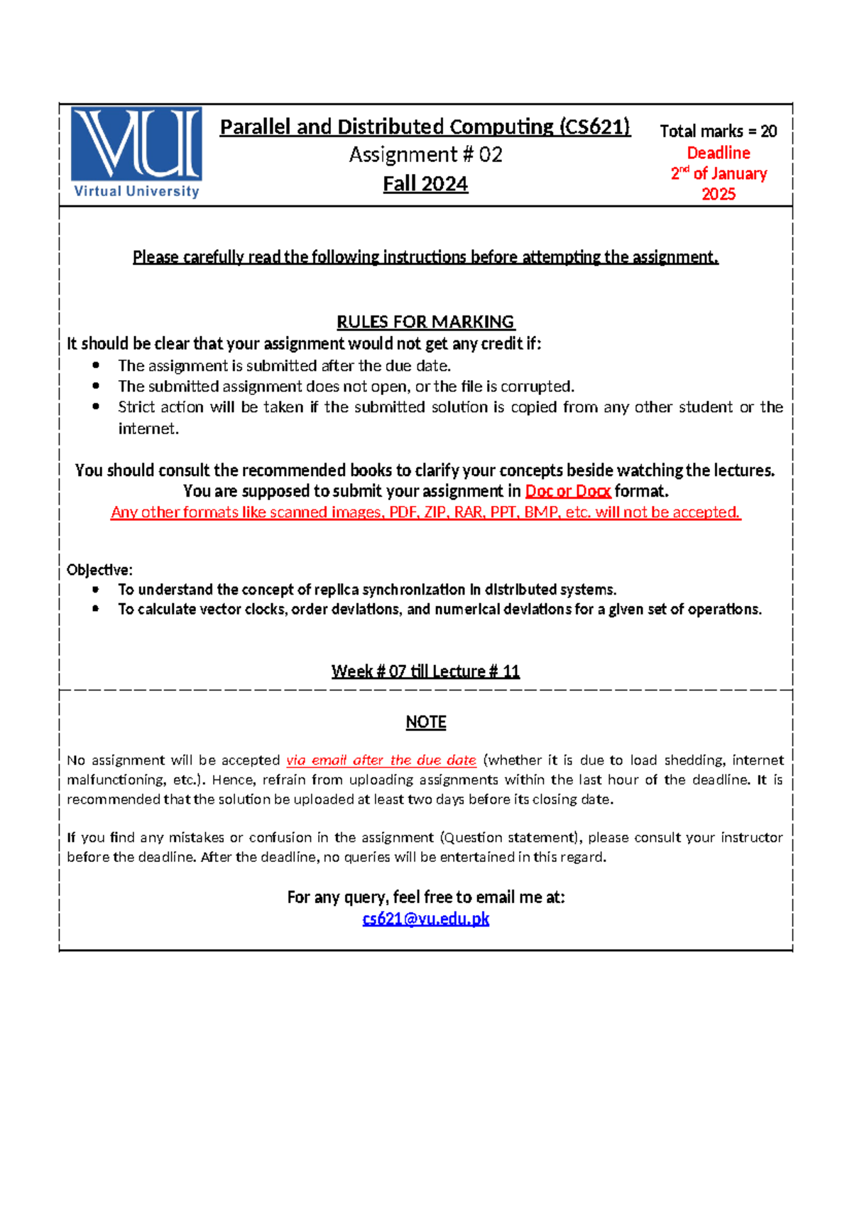 Fall 2024 CS621 2 - hkjhkjhkjhkjhkjhkjhkjhkjhkj - Parallel and ...