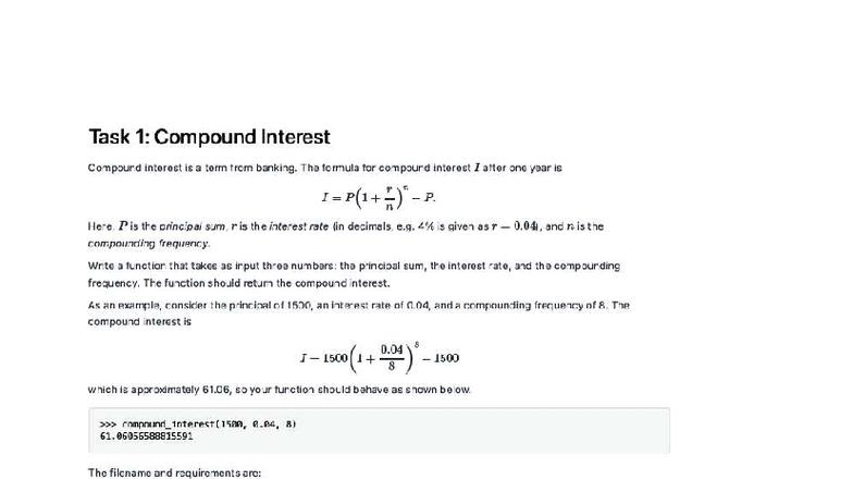 Midterm Q&A - Python Functions and Algorithms - Studocu