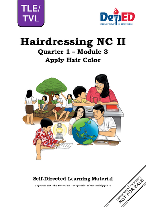 Q1 TVL Hairdressing NC II Module 4 - Hairdressing NC II Quarter 1 ...