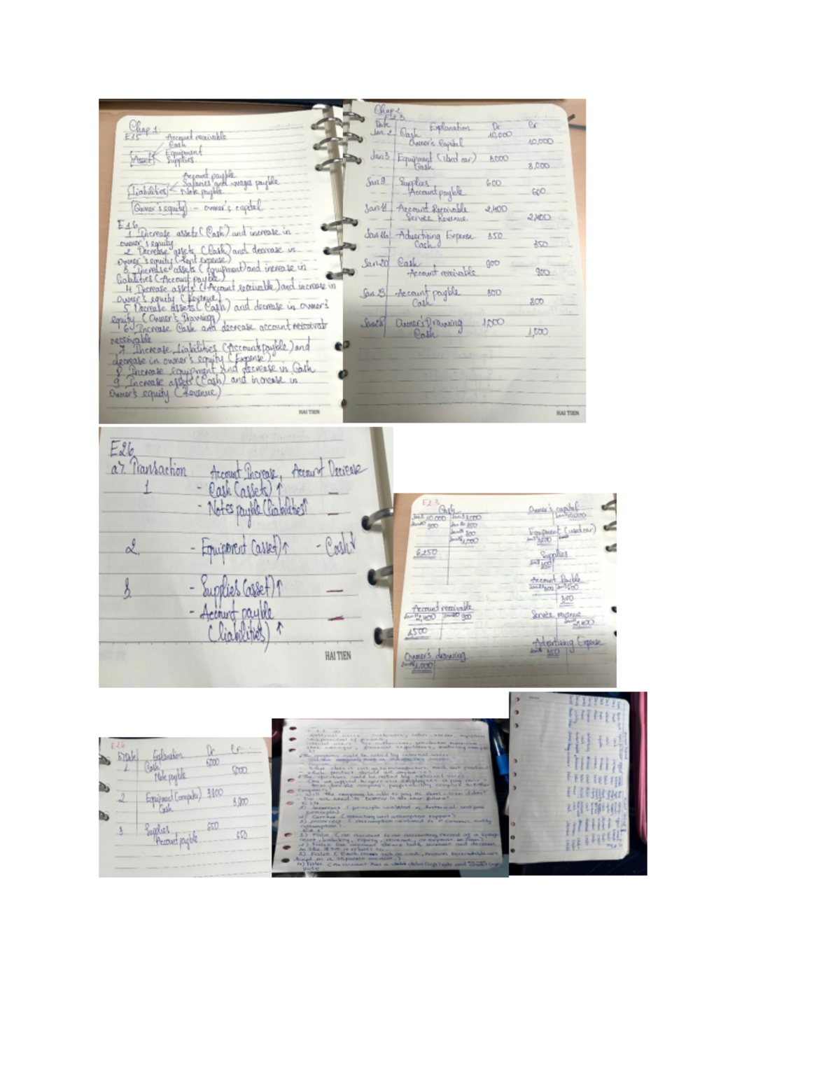 Doc1 - some homeworks - financial accounting - Studocu