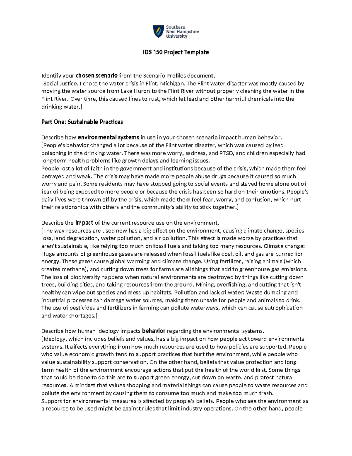 IDS 150 Project Template module 5-2 - IDS 150 Project Template Identify ...