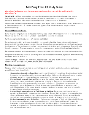 Med Surg II Final Exam Review - Med Surg II Final Exam Review Delegation · UAP can do: o Vitals ...