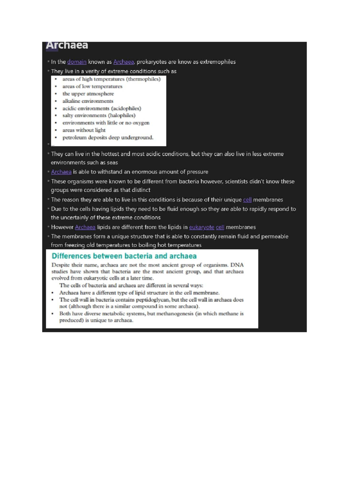 Archaea vs. Bacteria: Understanding Extremophiles and Cell Structures ...