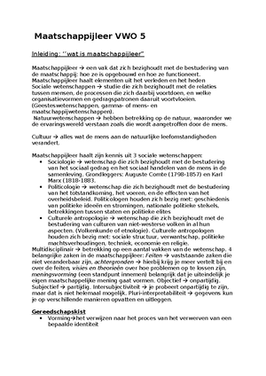 Samenvatting hoofdstuk 4 Pluriforme samenleving - Maatschappijleer Hoofdstuk 4: Pluriforme ...