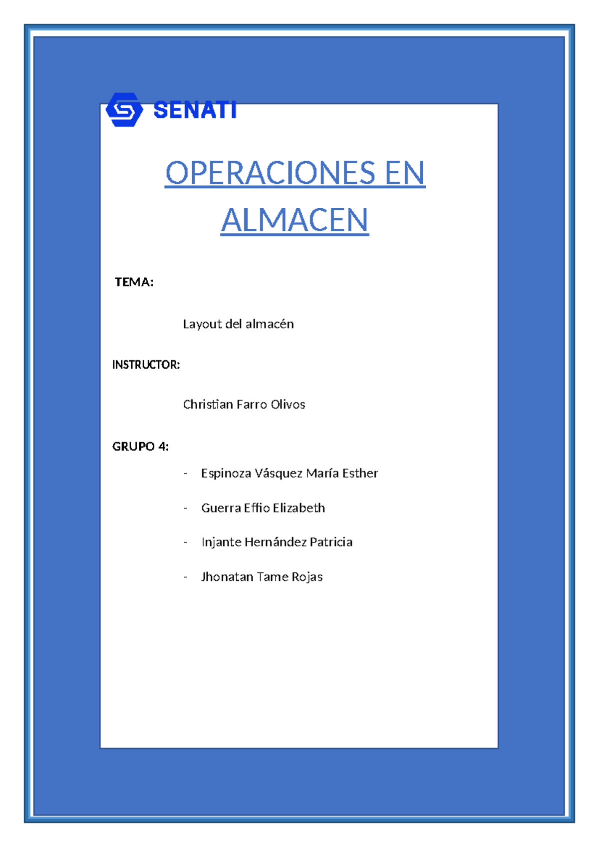 Layout de Almacén: Eficiencia en Operaciones y Distribución - Studocu