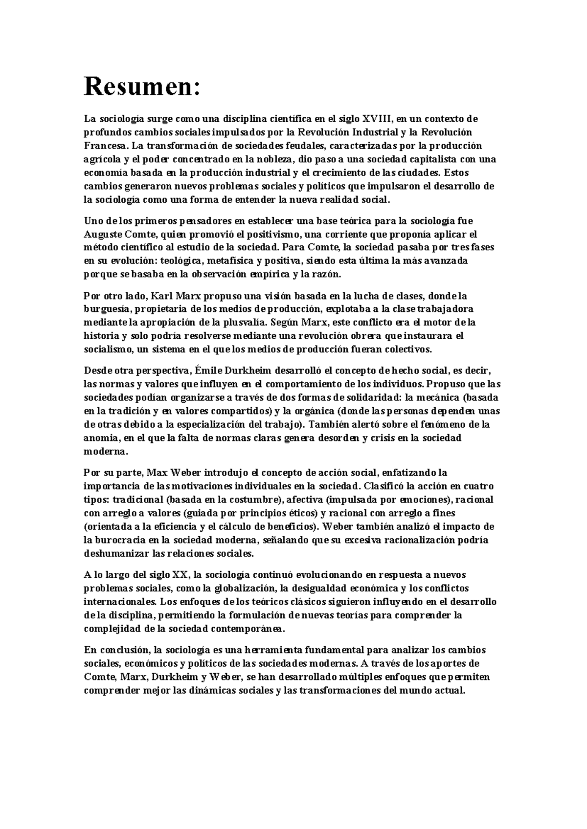 Tarea 5: Aplicación Teórica en Sociología - Maradiaga Harling - Studocu