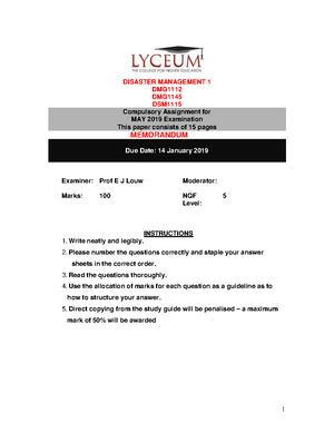 [Solved] Section 22 of the Mine Health and Safety Act 29 of 1996 MHSA ...