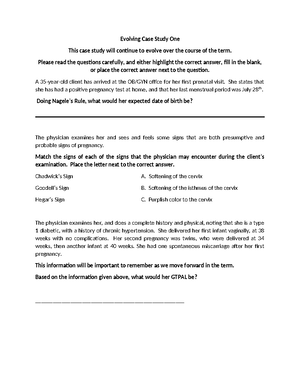 OB+Case+Study+One - good - Case Study One Please read the questions ...