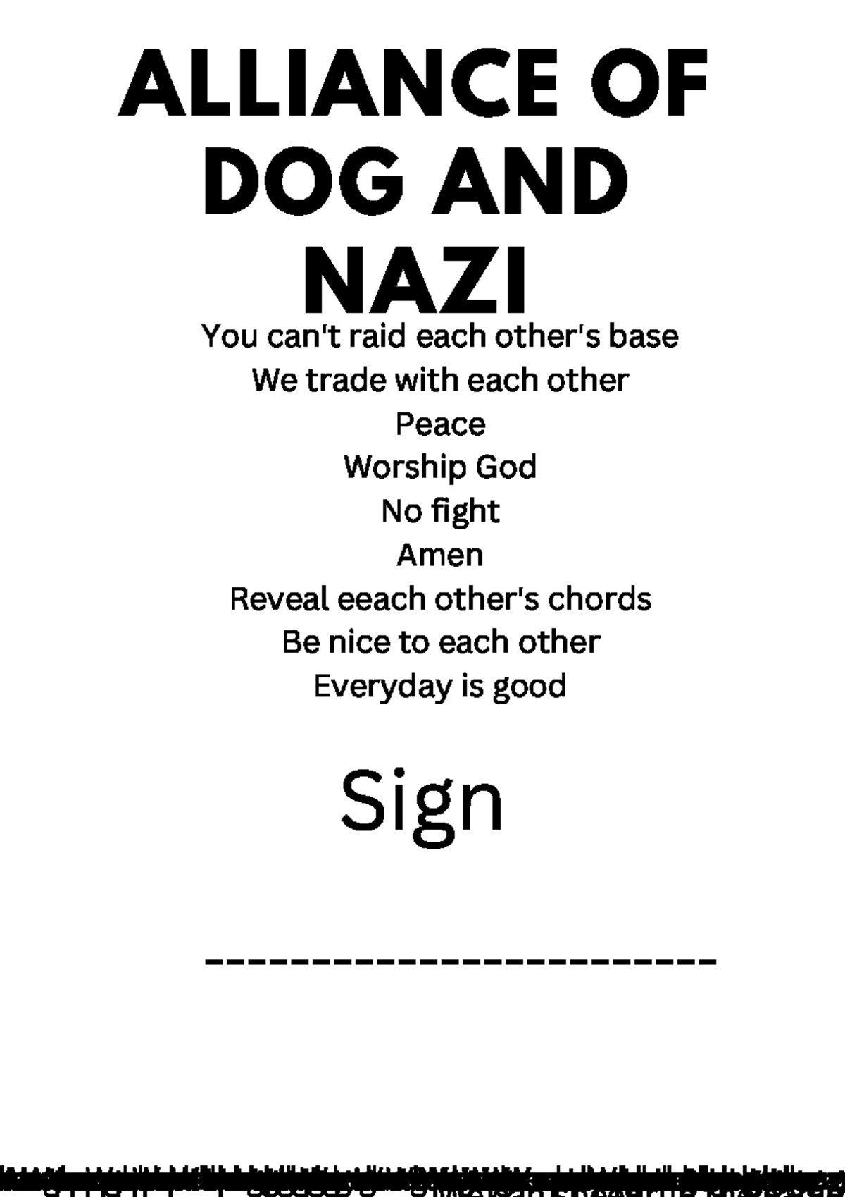 ALLIANCE OF DOG AND NAZI: A Study on Team Dynamics - Studocu