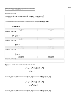 Mat136 Module 2 Participation Activity - MAT136 - Math 136 Week 2 ...