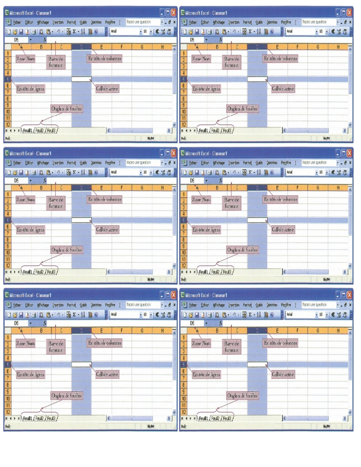 Microsoft Excel - Classeur Pratique Notes for NNNN - Studocu