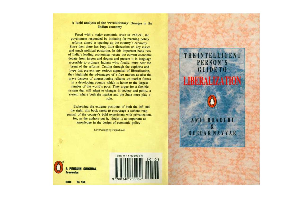 Liberalization Principles: A Comprehensive Student Guide - Studocu