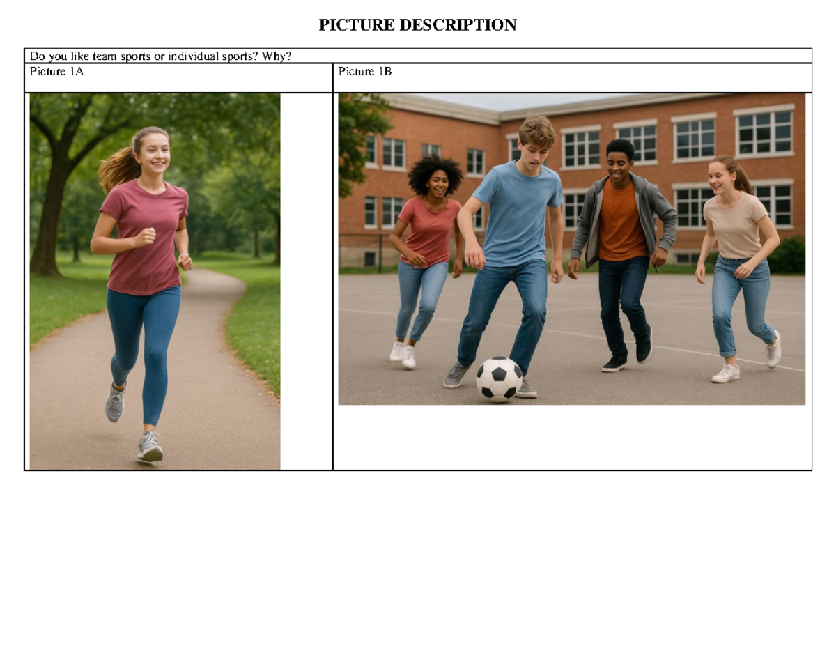 AVKC3 Picture Description - Văn học Anh - PICTURE DESCRIPTION Do you ...