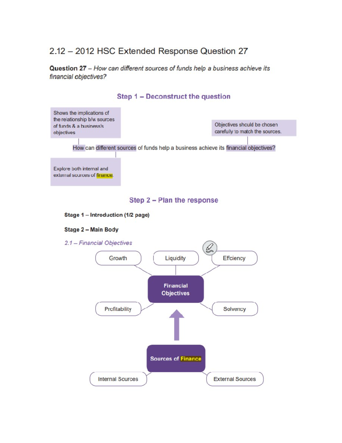Finance Essay Scaffold: Structuring Responses & Case Studies - Studocu