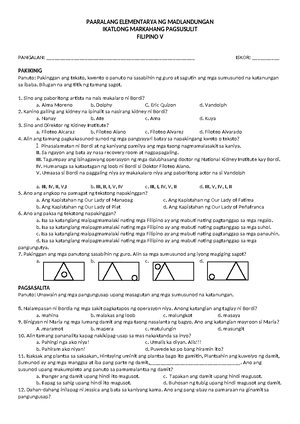 Pagbasa at Pagsusuri Q3 Week 3 - Modyul sa Senior High School Filipino ...