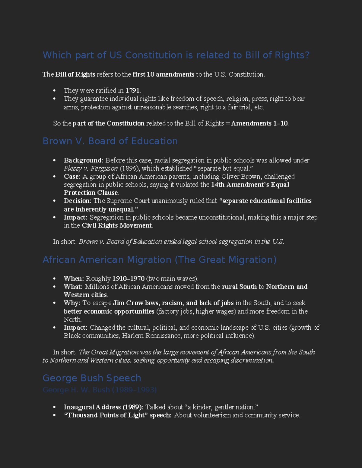 GED Social Studies: Key Topics and Historical Insights - Studocu