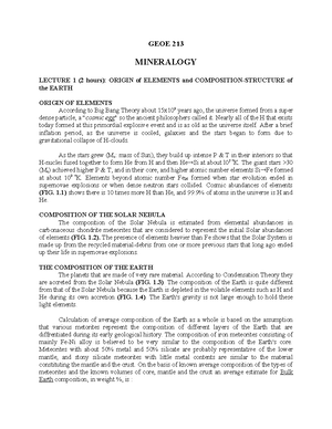 Earth space science ref tables 2024 - Reference Tables for EARTH ...