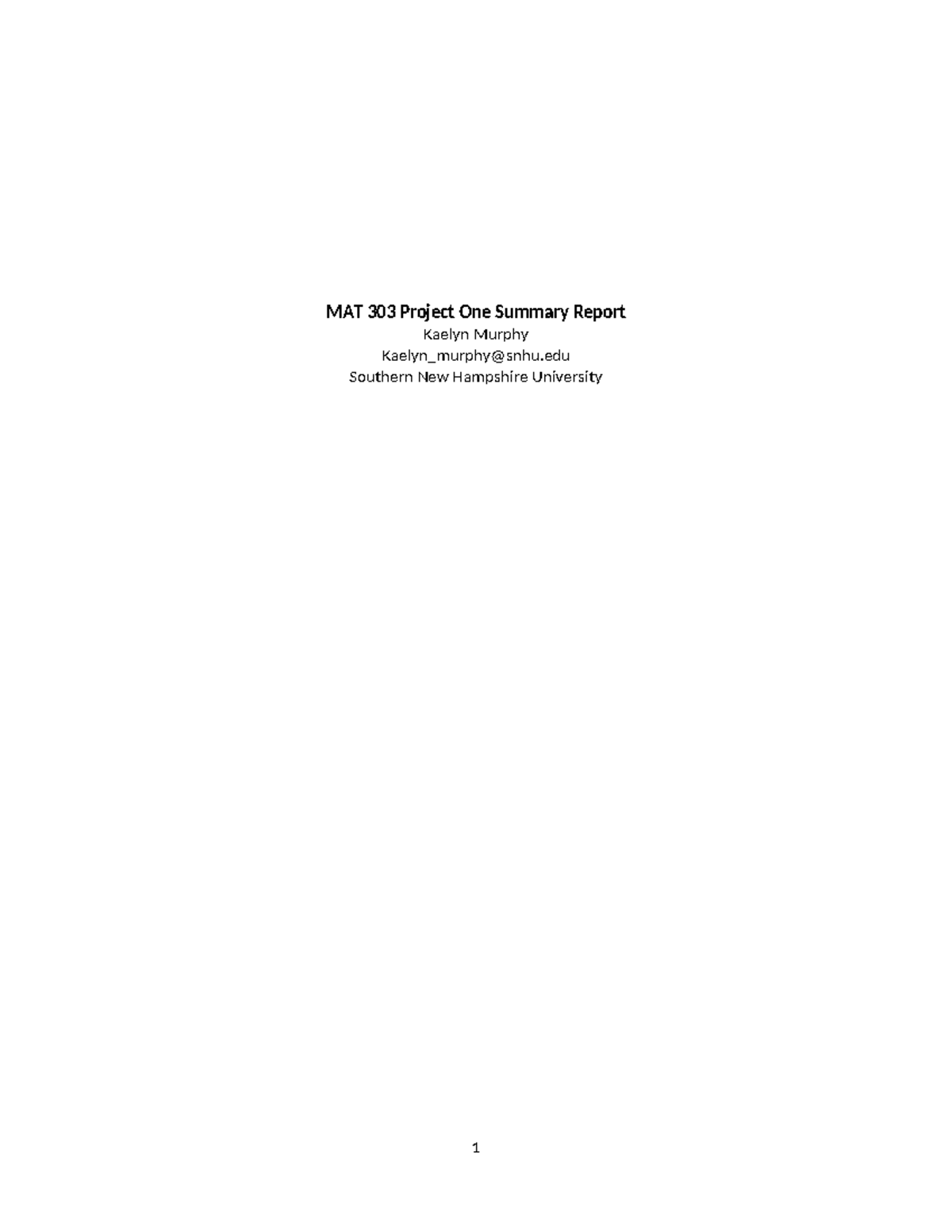 MAT 303 Project 1: Regression Analysis for Home Price Prediction - Studocu