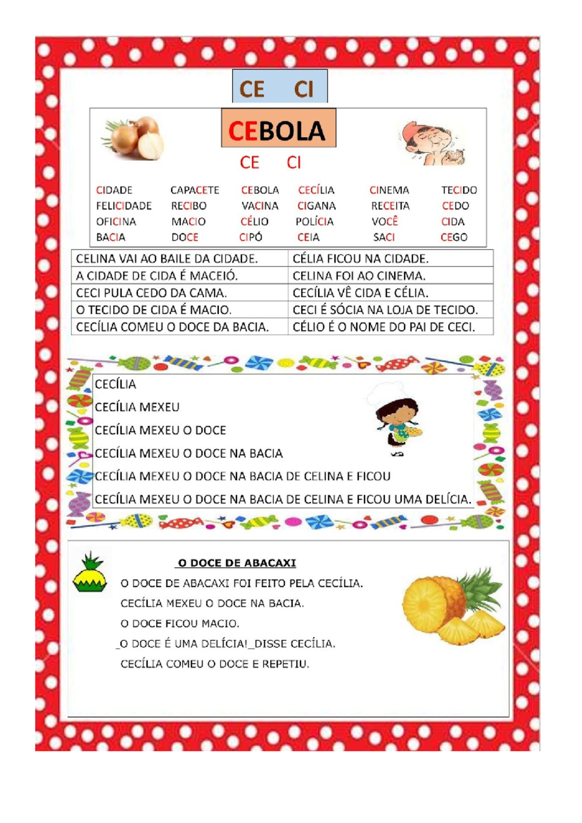 Ficha de Palavras - CE CI Material Didático para Aprendizagem - Studocu