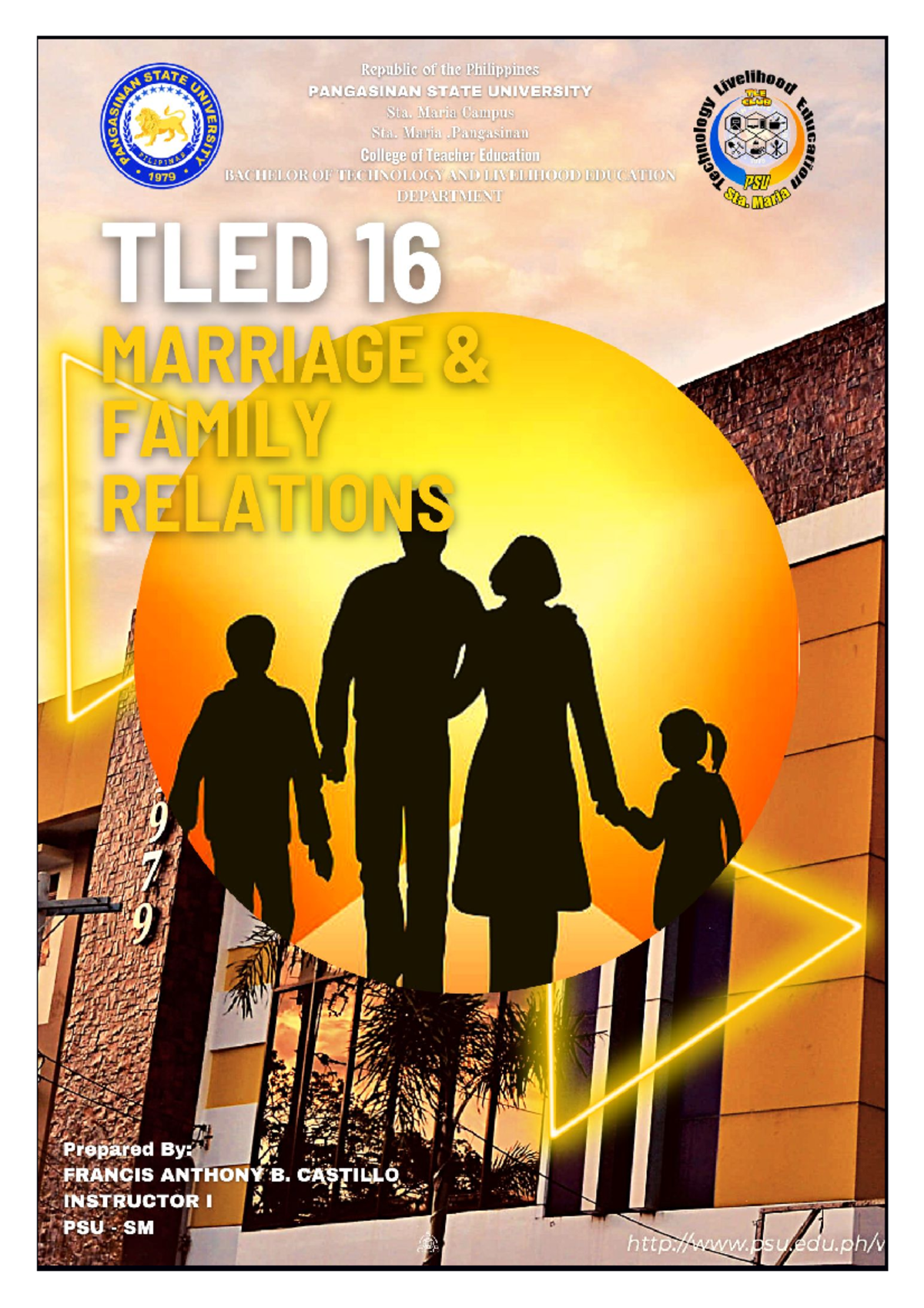 TLED 16 Module - Marriage and Family Relations Overview & Insights ...