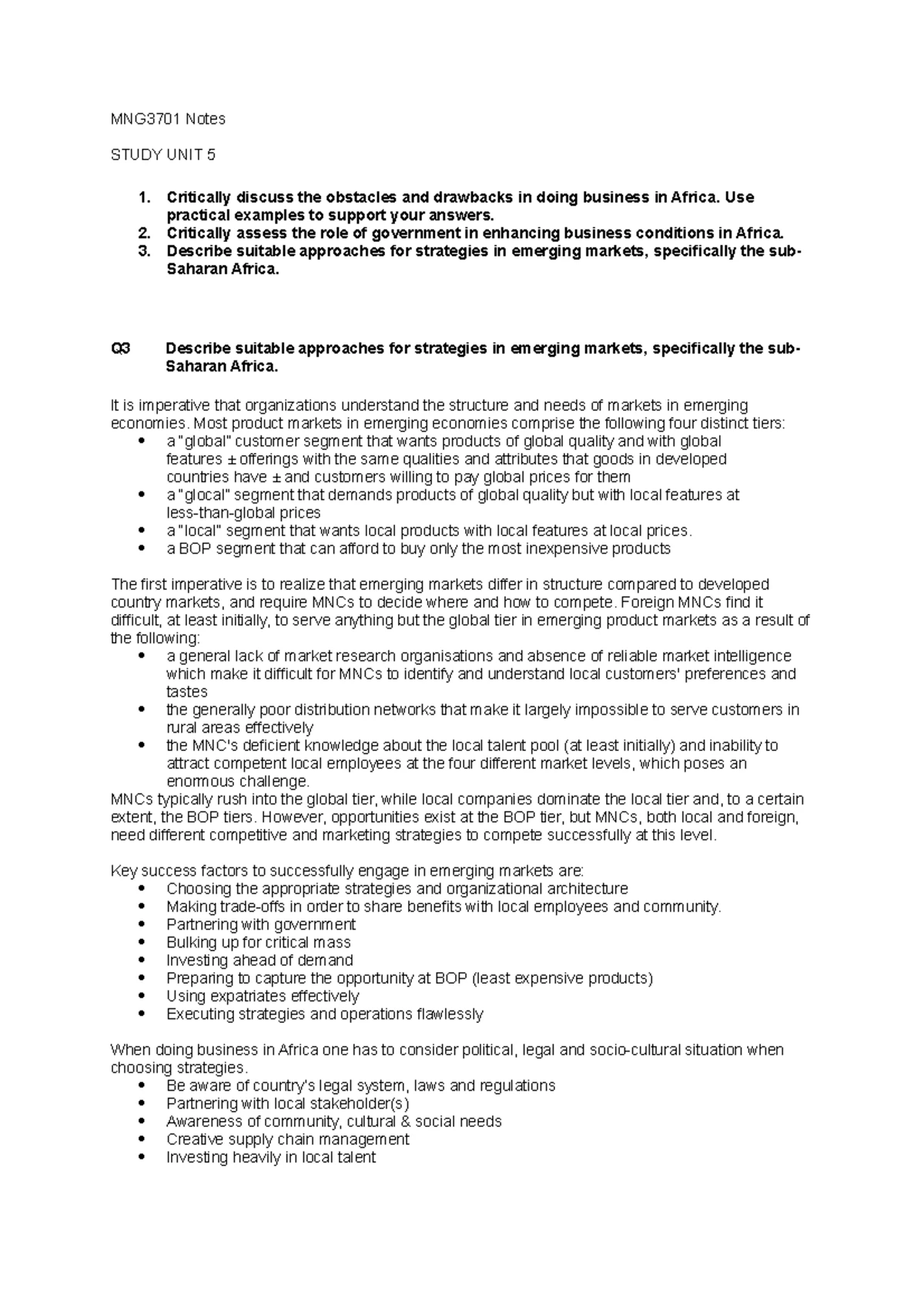 MNG3701 Study Guide - Only study guide for MNG Semesters 1 & 2 ...