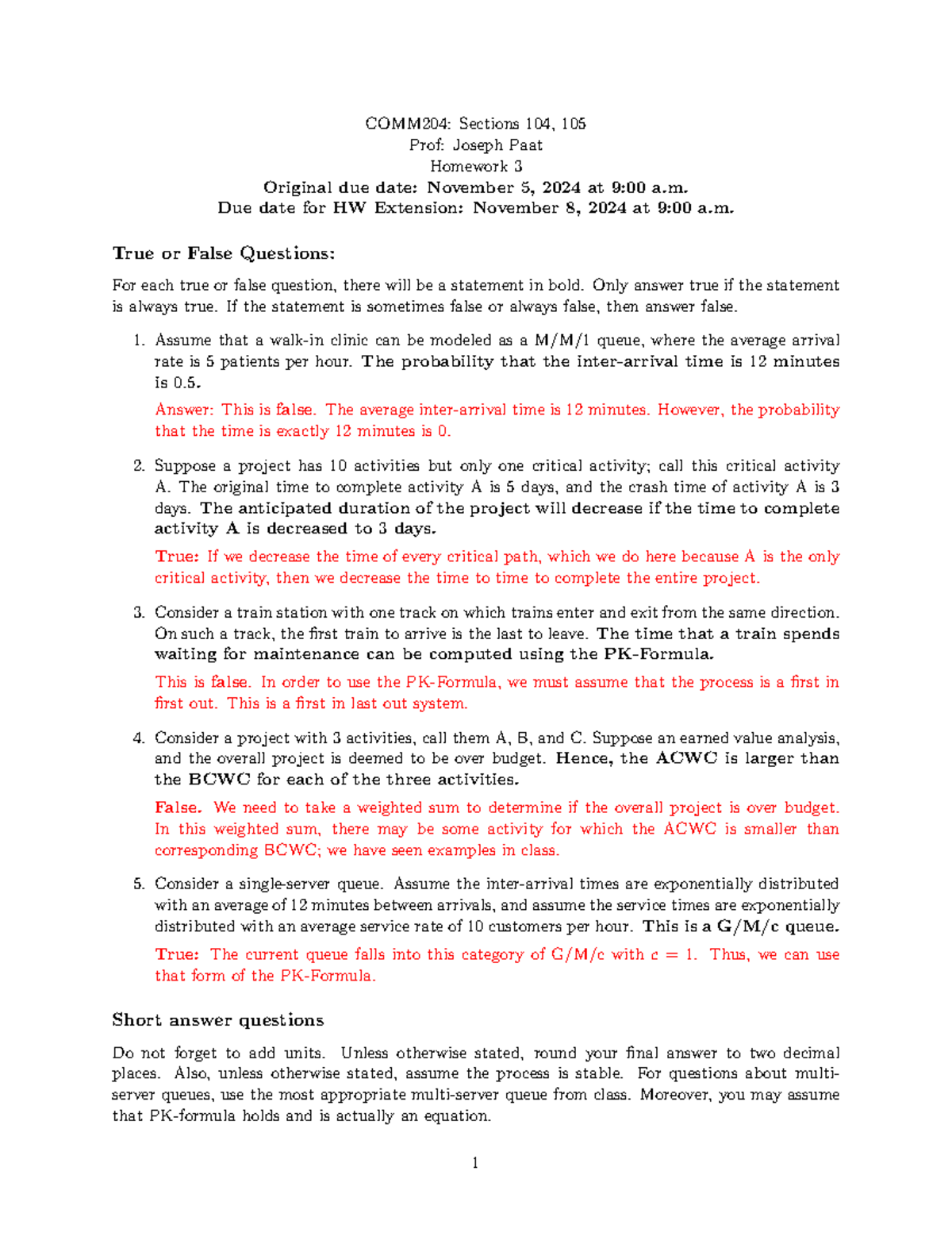 HW3 - The 3rd homework - COMM204: Sections 104, 105 Prof: Joseph Paat ...