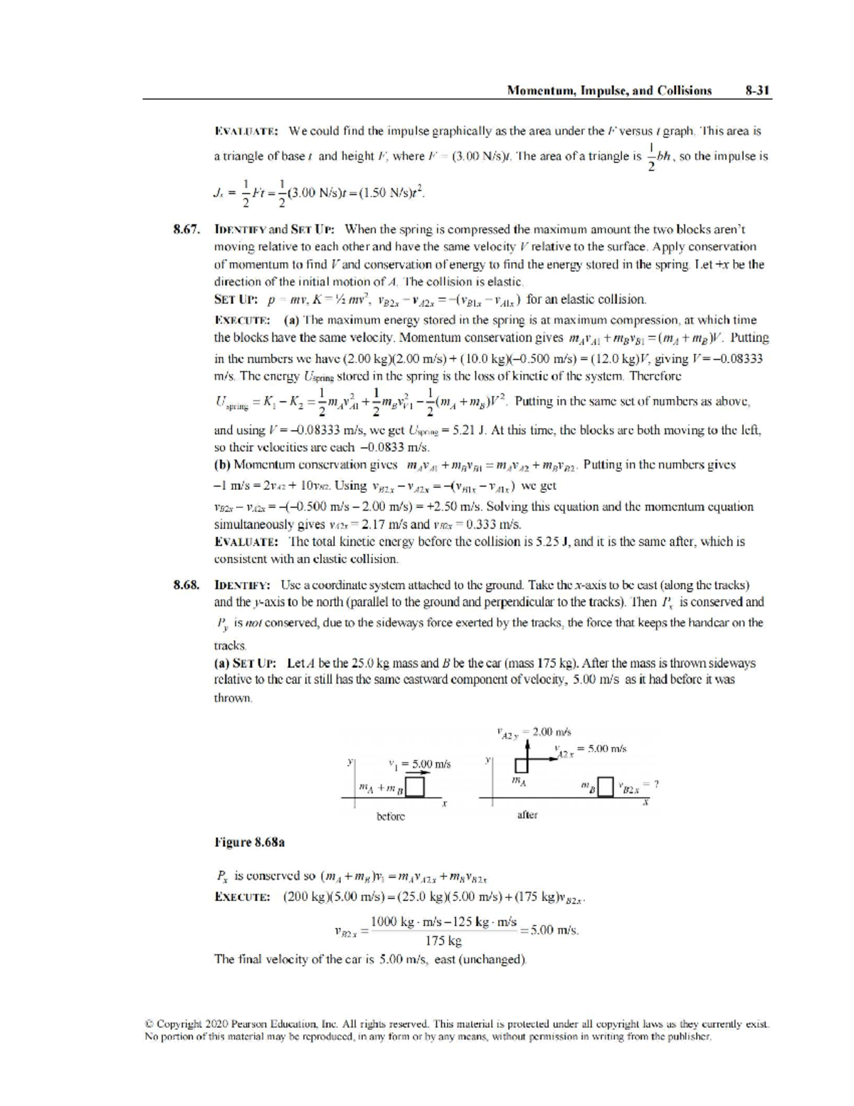 University Physics (PHYS 101) - Momentum, Impulse & Collisions ...