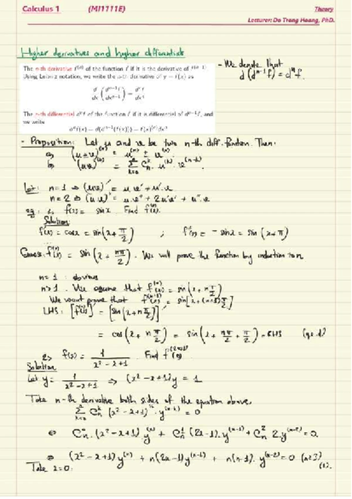 Calculus Vocabulary: Key Terms and Definitions for Success - Studocu