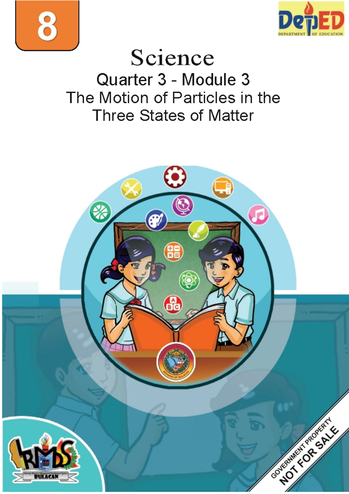 Science 8 Q3 Module: Motion of Particles in Matter - Studocu