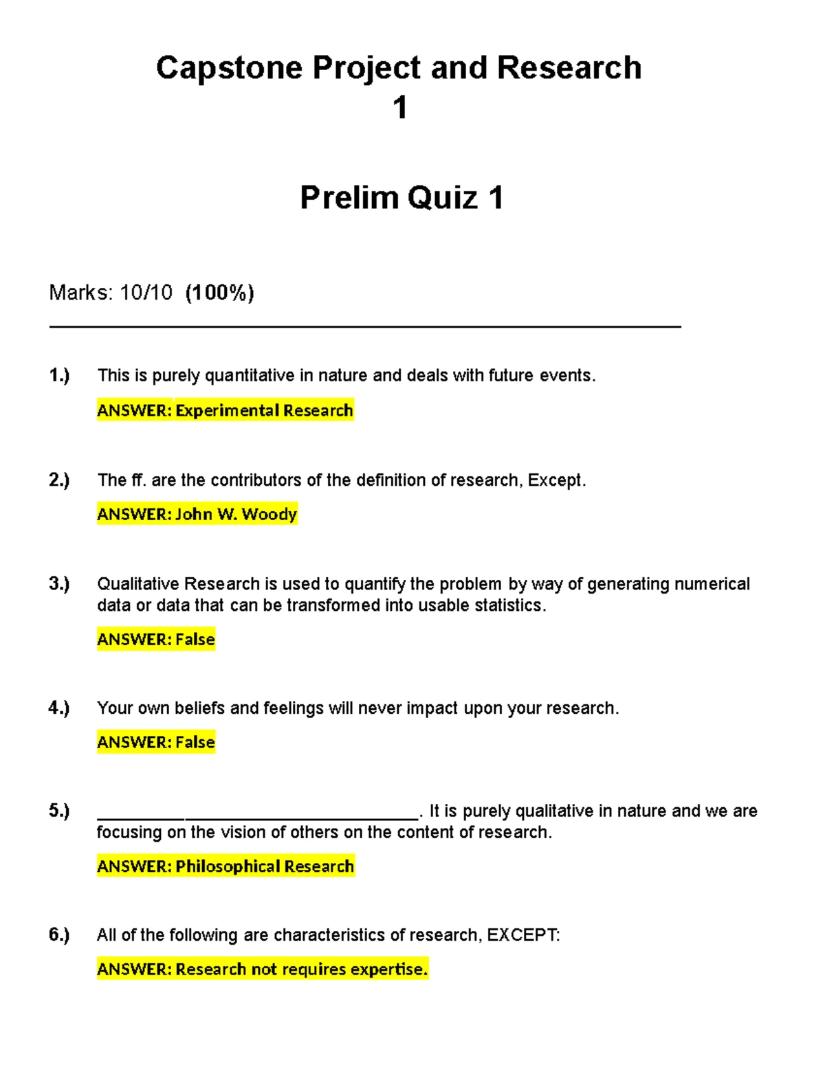 Week 7 - Lesson 10: Defining Key Terms in Thesis Writing - Studocu