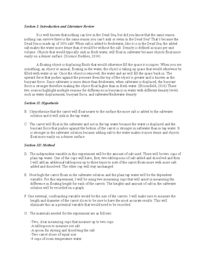 Natural Science Lab - Sydney Davenport Western Governors University ...