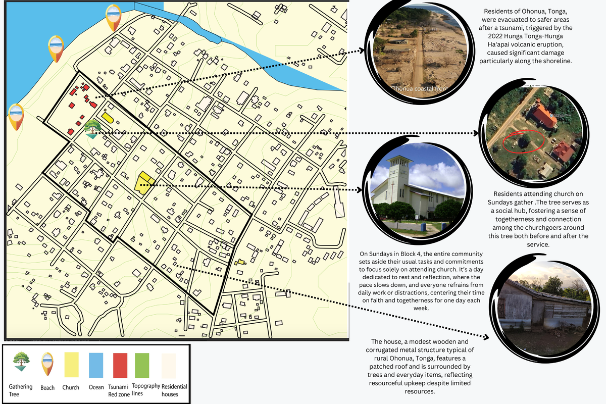 Final map 1 - map - Residents of Ohonua, Tonga, were evacuated to safer ...