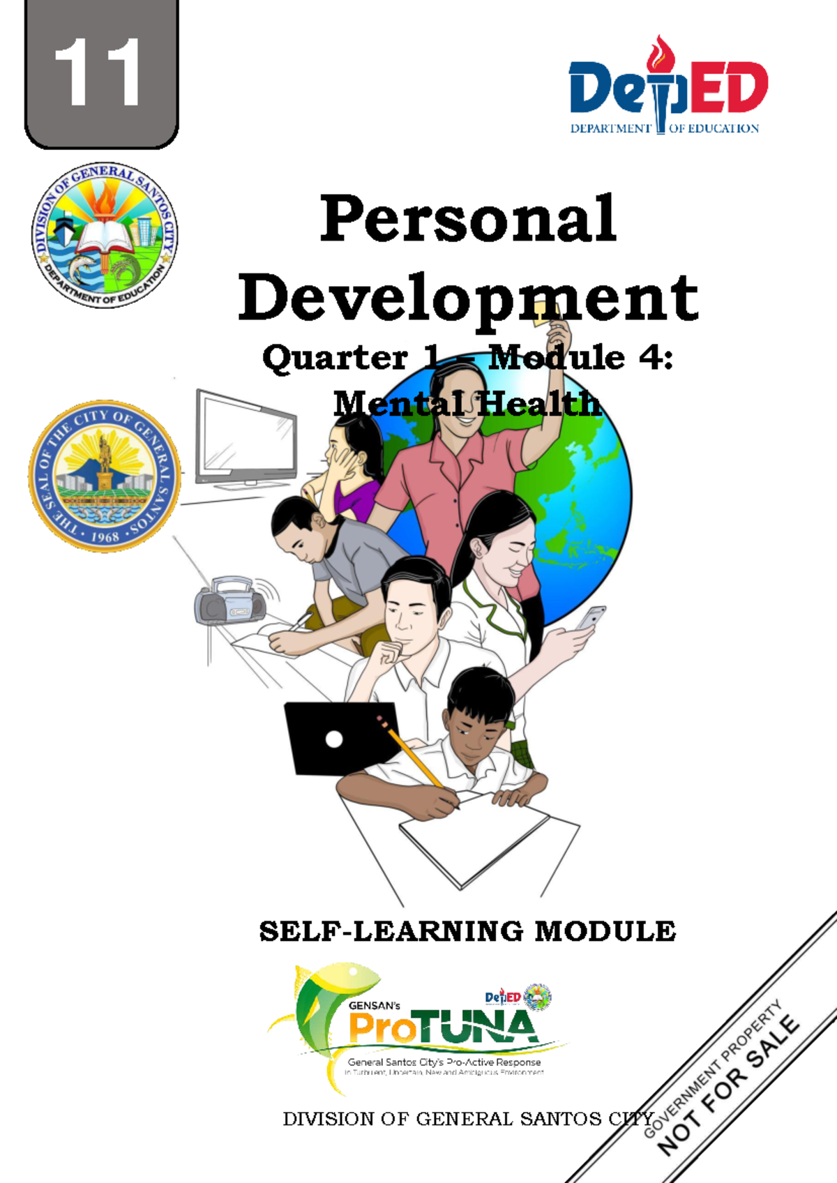 Grade 11 Personal Development Module 4: Mental Health (SLM) - Studocu